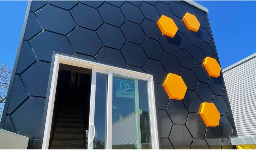 Custom ACM ACP Panels for Residential Townhome Building Remodeling ...